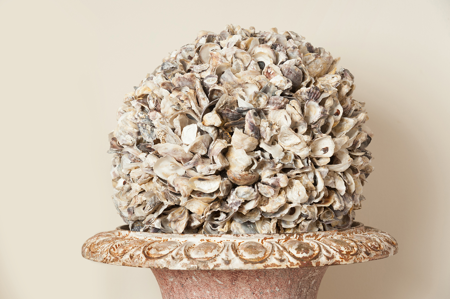 Giant shell balls | Nikki Page Antiques