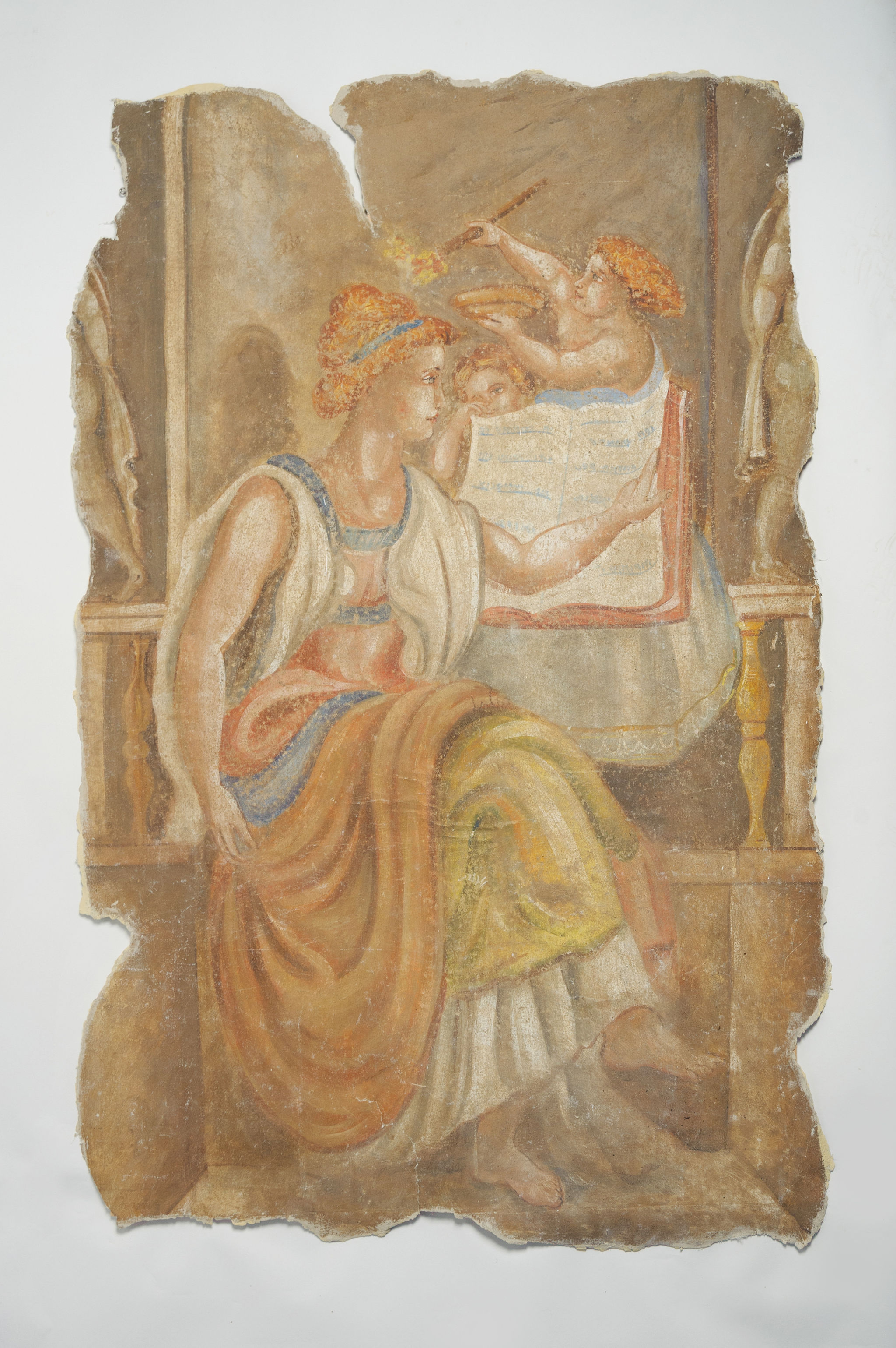 Antique Italian fresco | Nikki Page Antiques