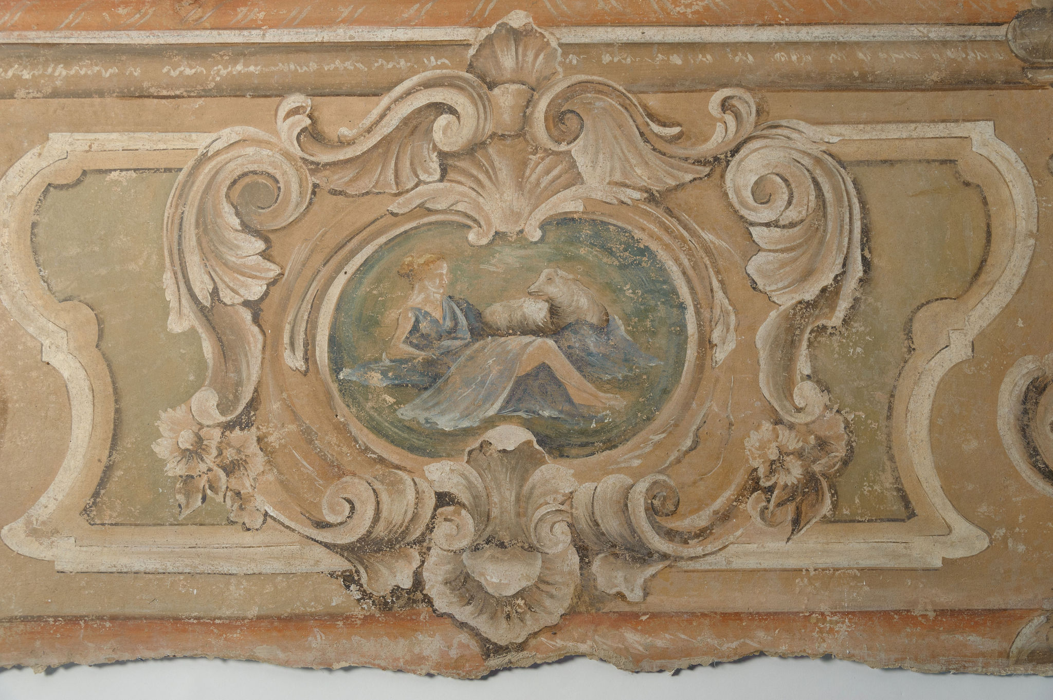 Decorative Italian Fresco | Nikki Page Antiques