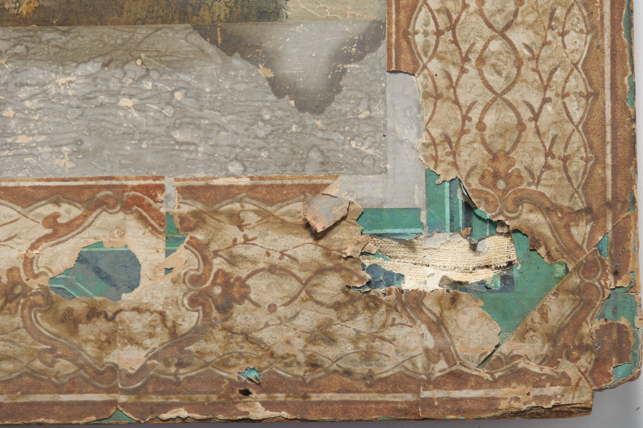 Antique paper panel | Nikki Page Antiques