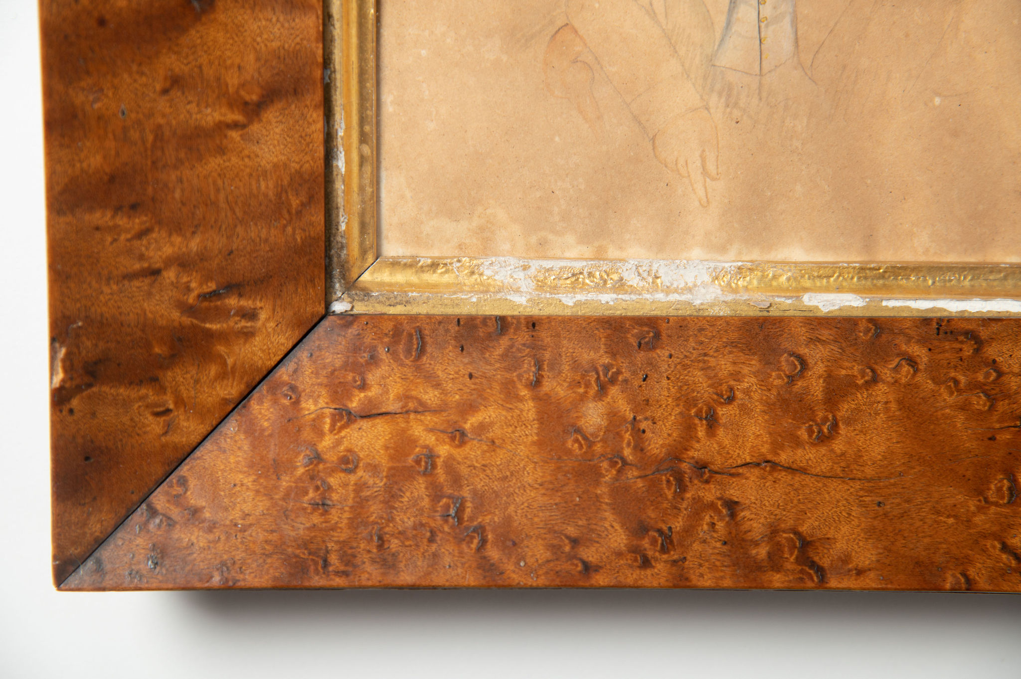 Antique pen and ink painting | Nikki Page Antiques