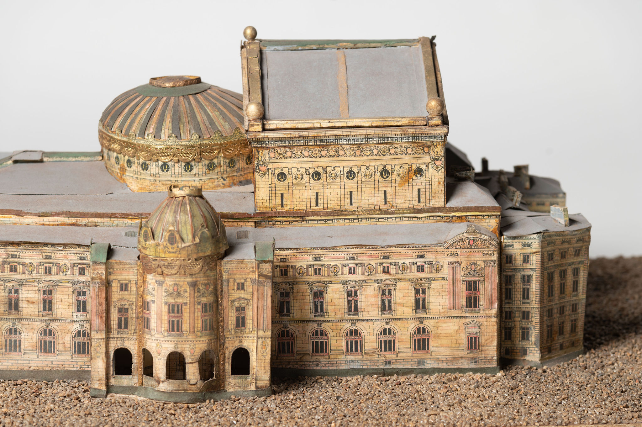 Rare antique model of the Paris Opera House | Nikki Page Antiques