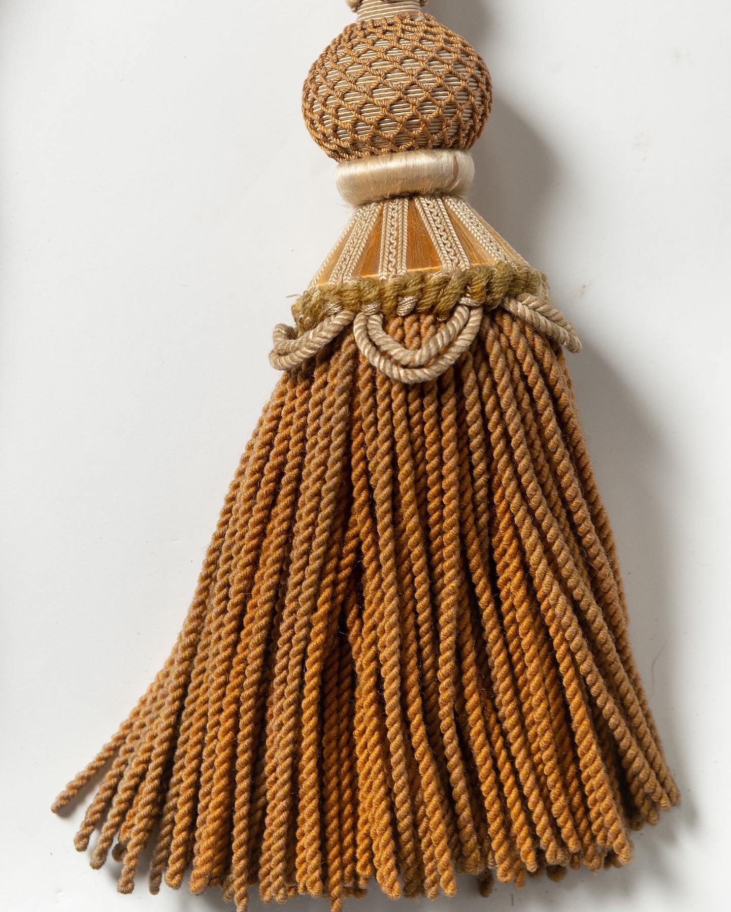 Antique French chateau curtain tiebacks | Nikki Page Antiques