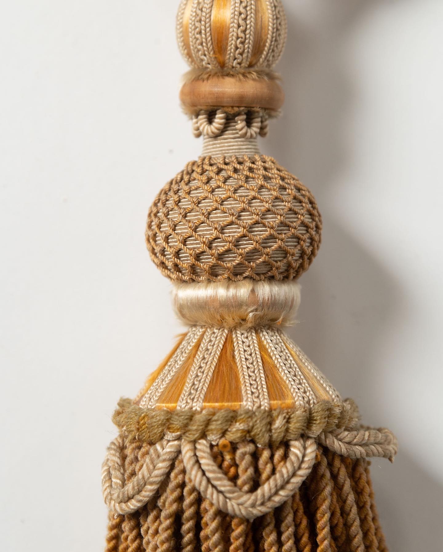 Antique French chateau curtain tiebacks | Nikki Page Antiques