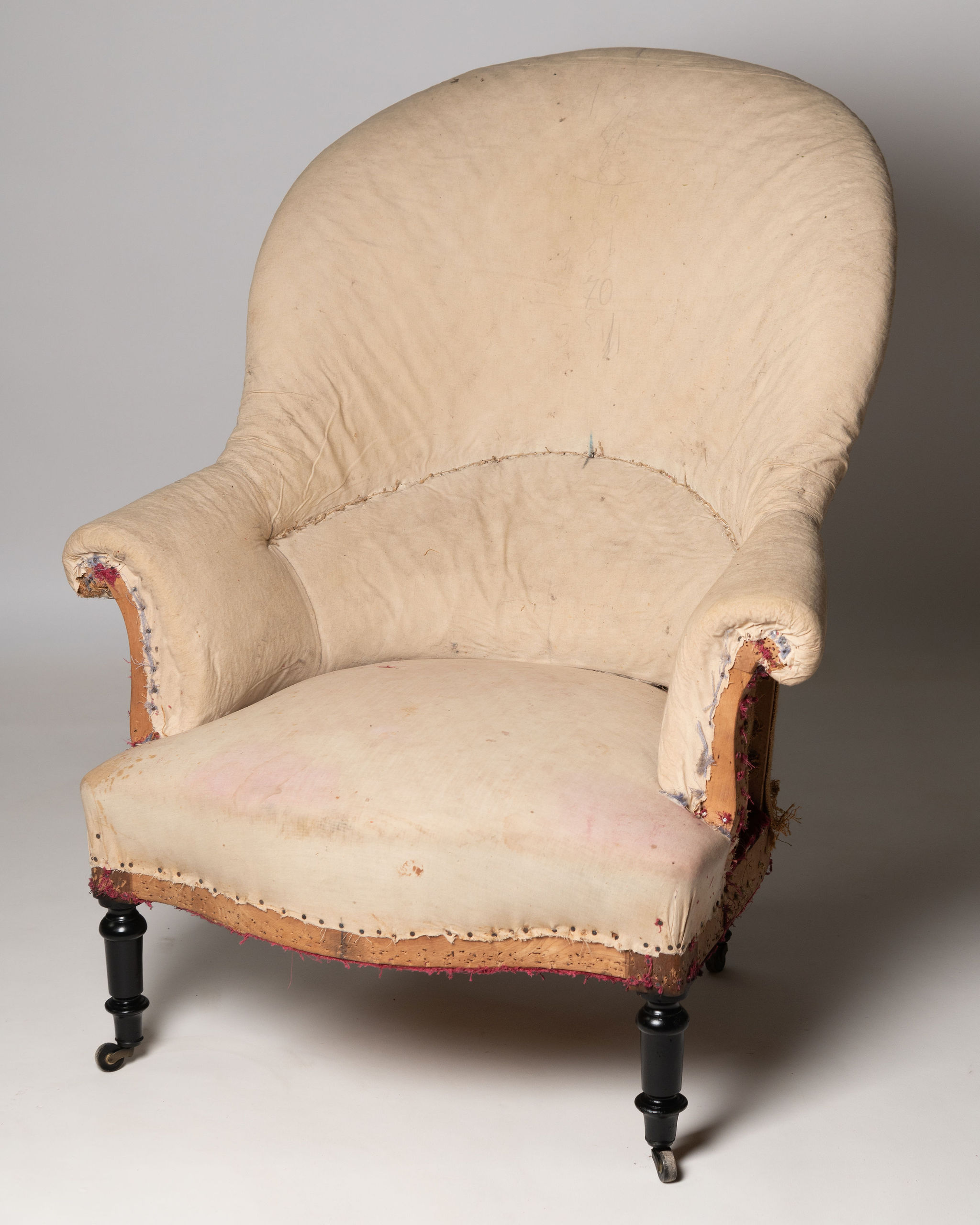 High back antique French chair | Nikki Page Antiques