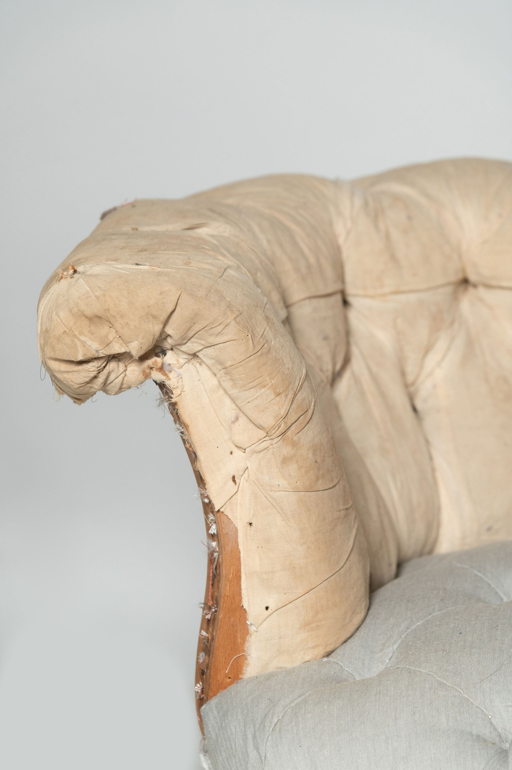 Rare small antique French sofa | Nikki Page Antiques